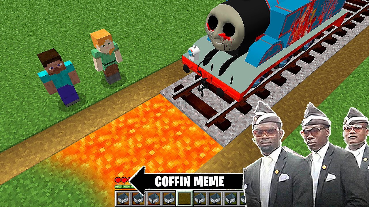 Traps for THOMAS THE TANK ENGINE.EXE in Minecraft - Coffin Meme ...