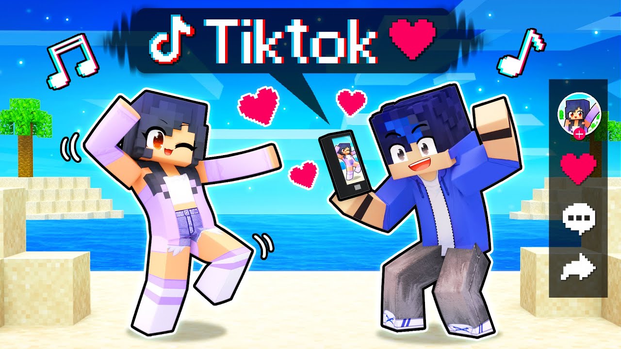 Using The TIKTOK MOD In Minecraft! - Minecraft videos