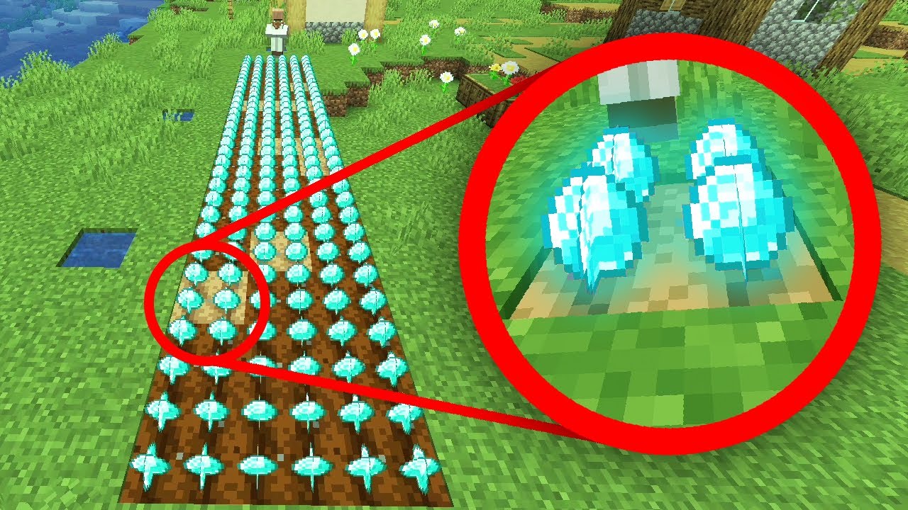 how to grow diamonds in minecraft #shorts - Minecraft videos