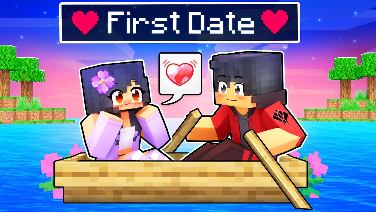 Aphmau First DATE In Minecraft! - Minecraft videos