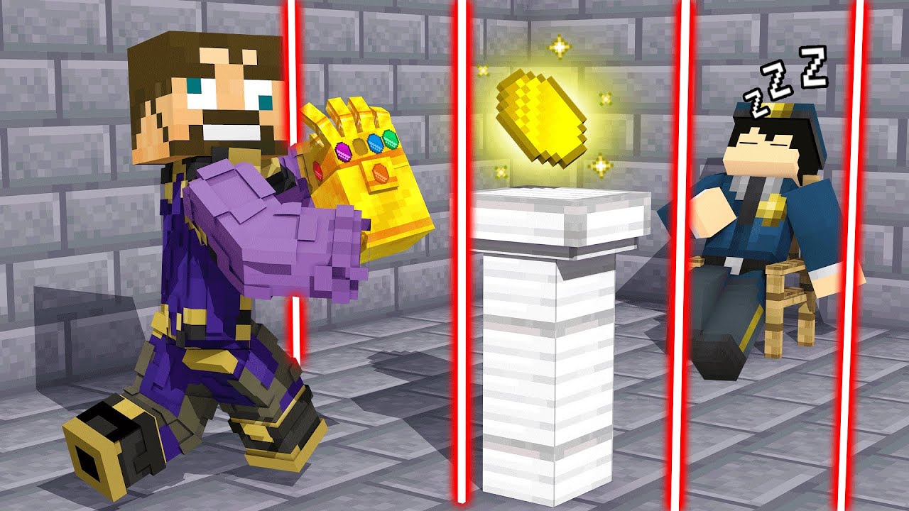 BREAKING INTO The *TIME STONE* VAULT in Insane Craft (Minecraft ...