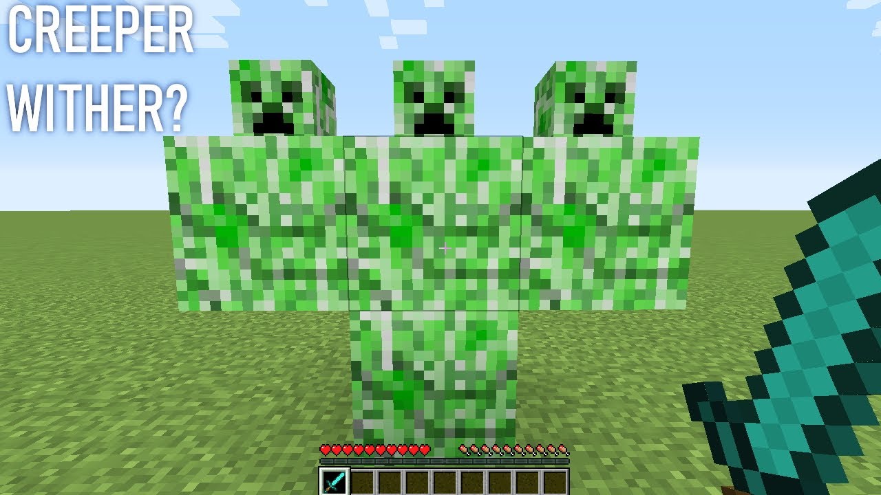 CREEPER Wither in Minecraft??? - Minecraft videos