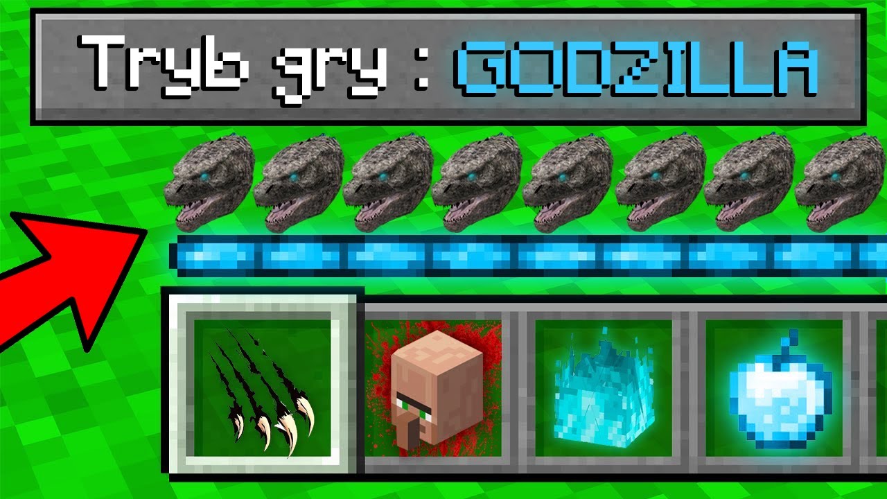 GPLAY GRA NA TRYBIE GRY GODZILLA W MINECRAFT?! GPLAY & LAKI - Minecraft ...