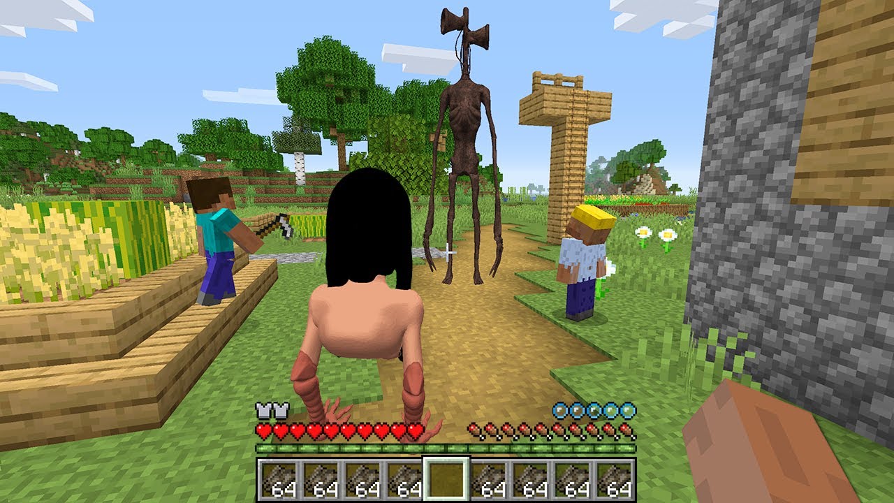 How to play as Momo vs Sirenhead v2 in minecraft - Minecraft videos