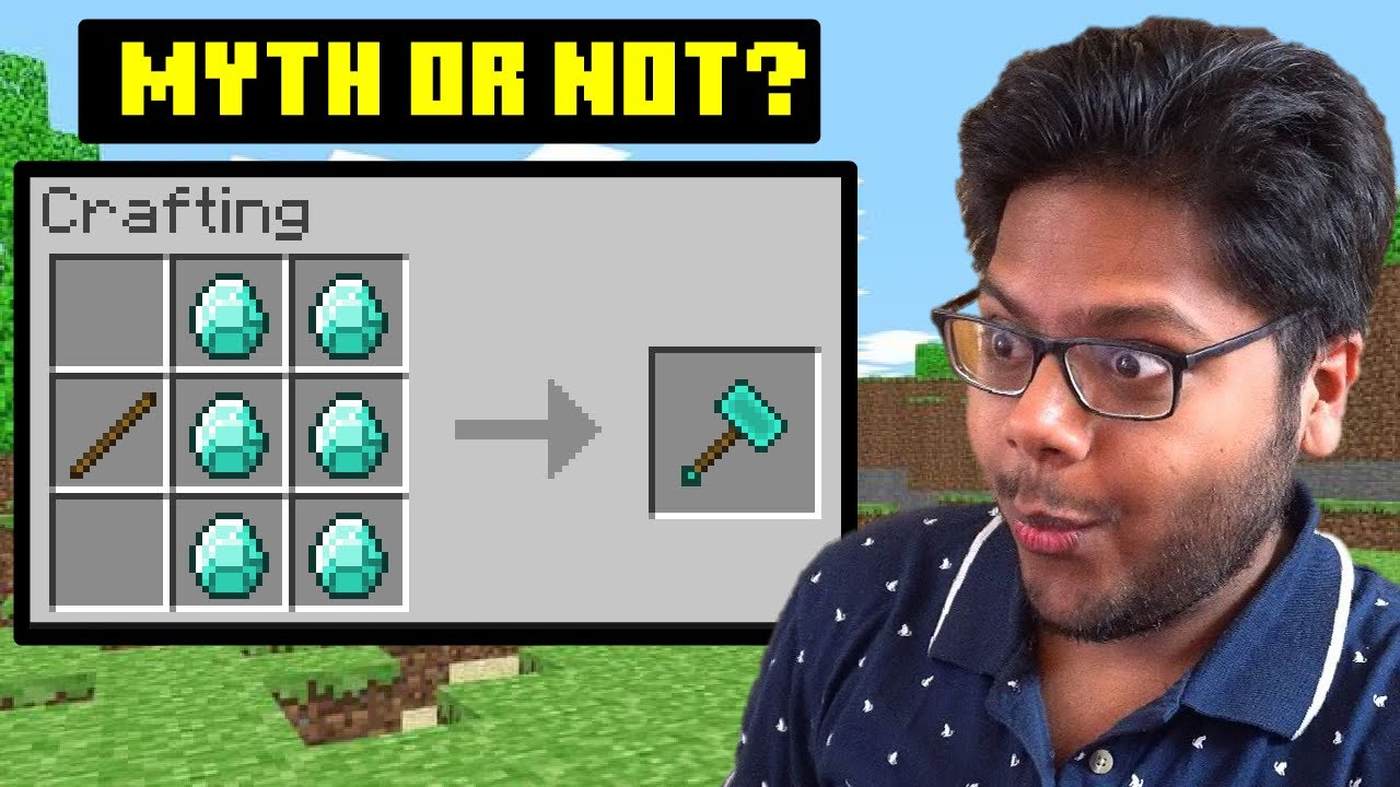 I Busted YOUR Minecraft Myths | MythCraft #3 | Ayush More - Minecraft ...