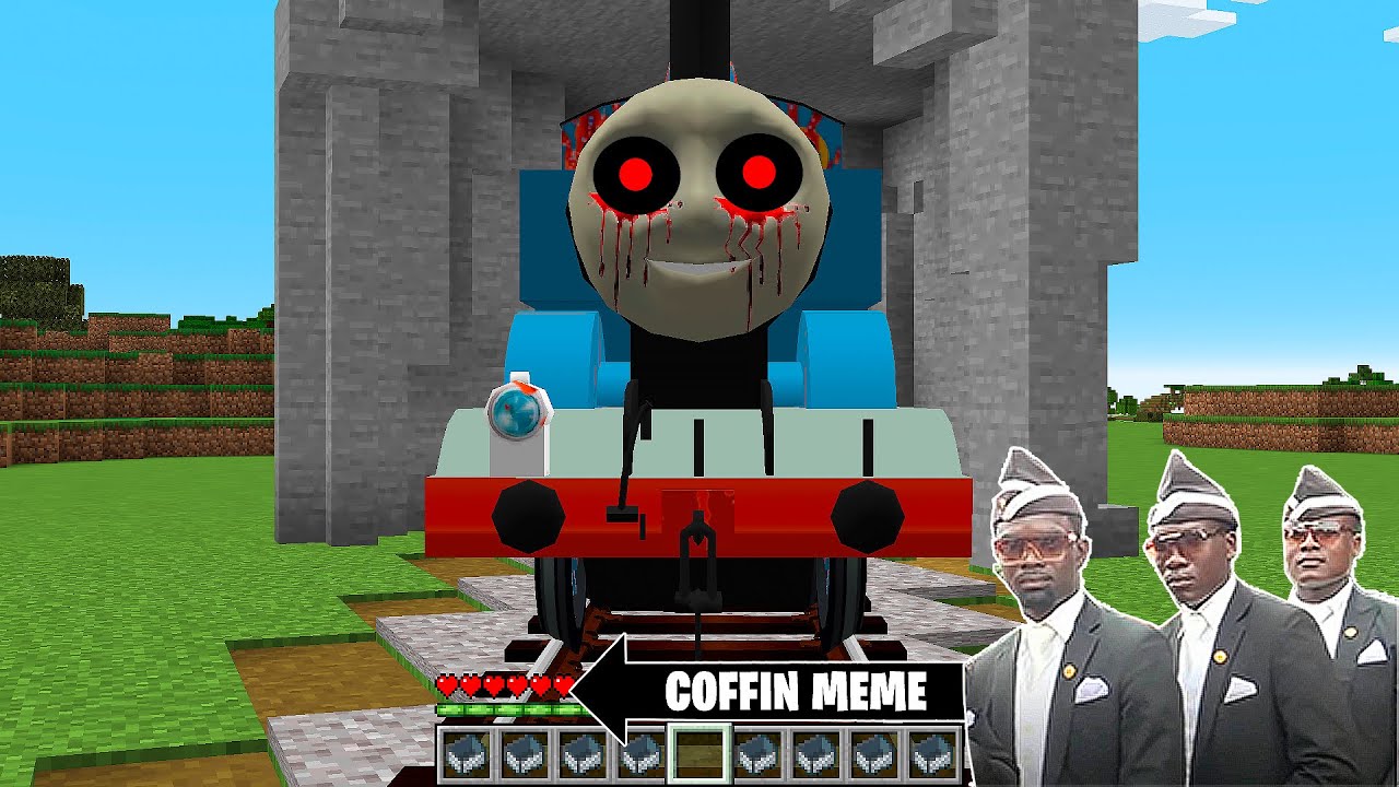 I Hate THOMAS THE TANK ENGINE.EXE in Minecraft - Coffin Meme ...
