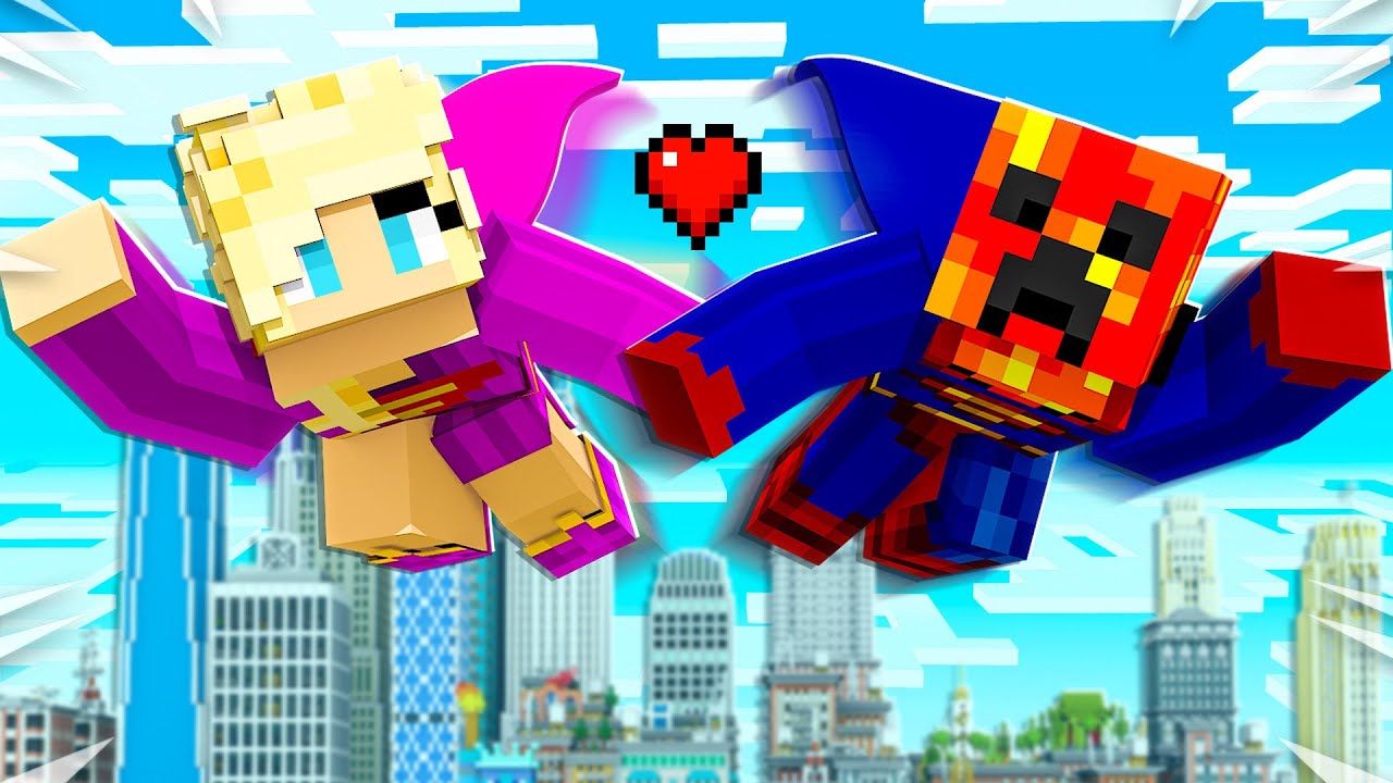 I Went on a SUPERHERO Date with PrestonPlayz! - Minecraft - Minecraft ...