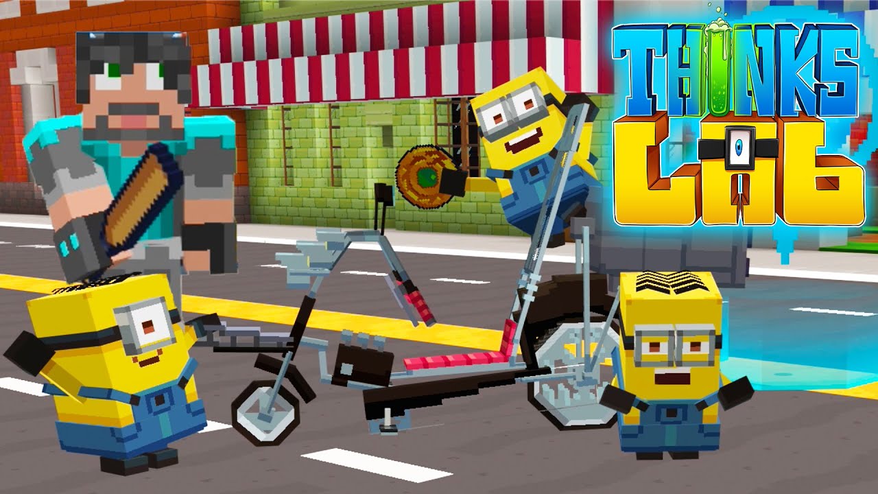 MINECRAFT OFFICIALLY ADDED MINIONS.. (Think's Lab RETURN?) - Minecraft ...