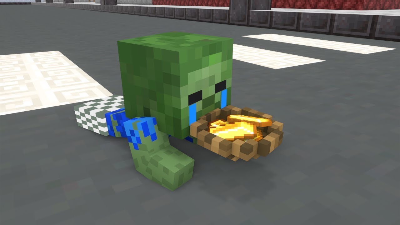 MONSTER SCHOOL : POOR BABY ZOMBIE 2 - SAD STORY - MINECRAFT ANIMATION ...