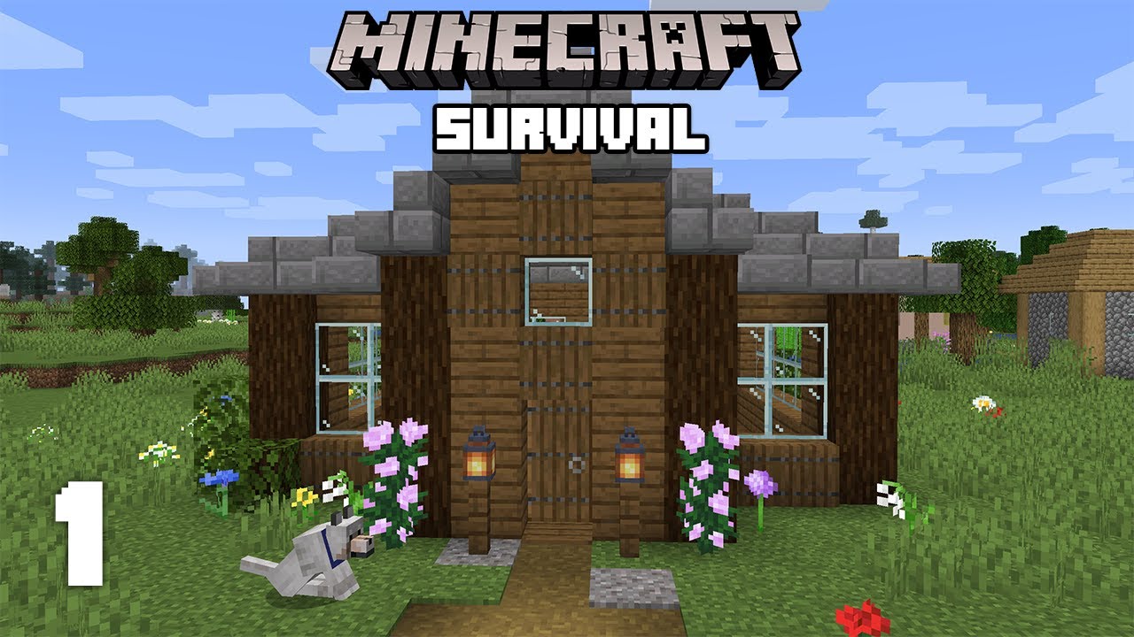 Minecraft: A New Journey - 1.17 Survival Let's play | Ep 1 - Minecraft ...