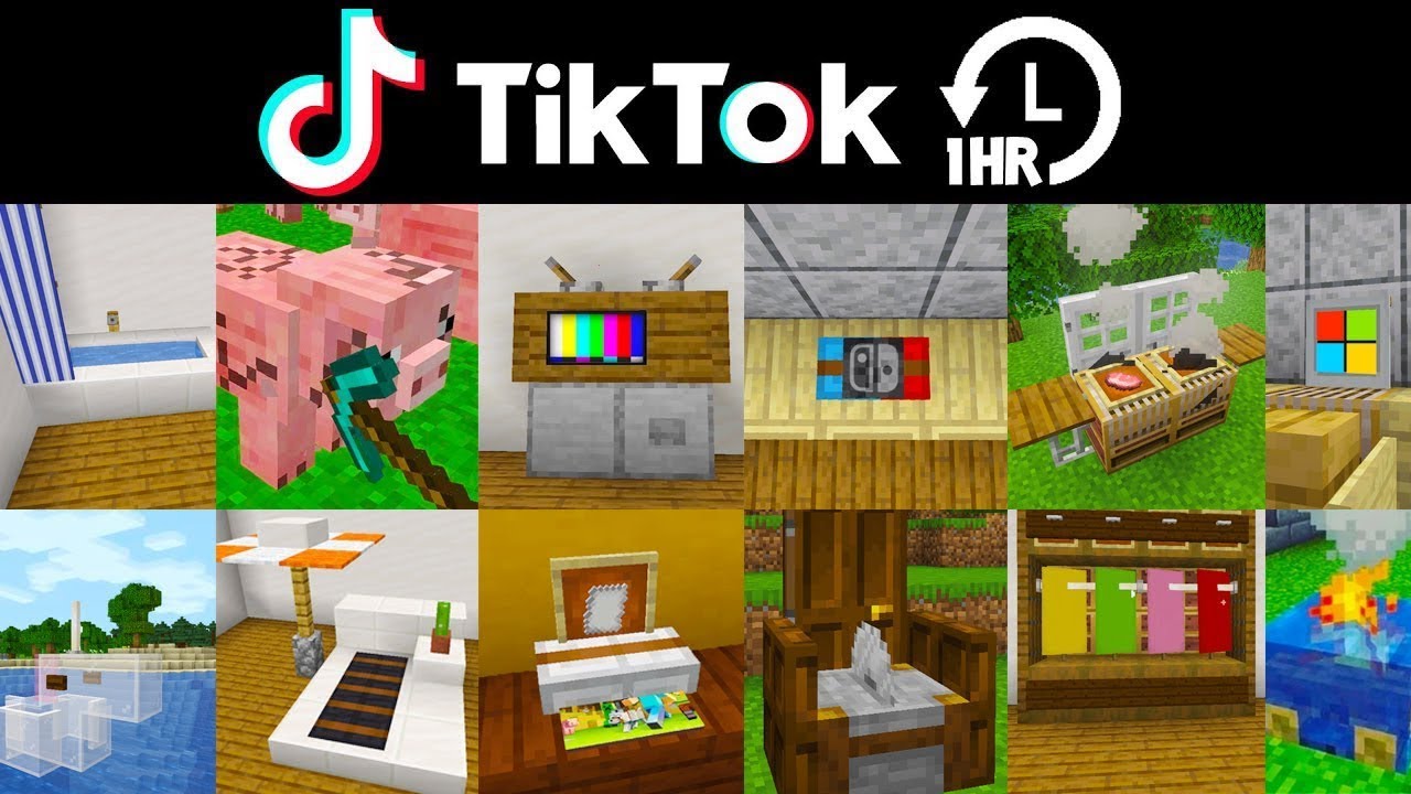 Minecraft Tik Tok Compilation (ONE HOUR Special) - Minecraft videos