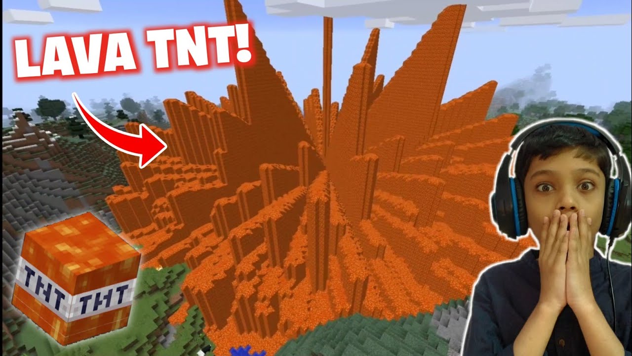 Minecraft, but there are 50 types of TNT - Minecraft videos