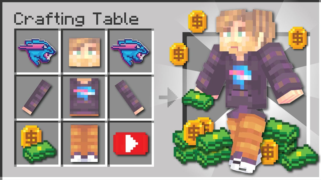 Minecraft if You Could Craft YouTubers... - Minecraft videos