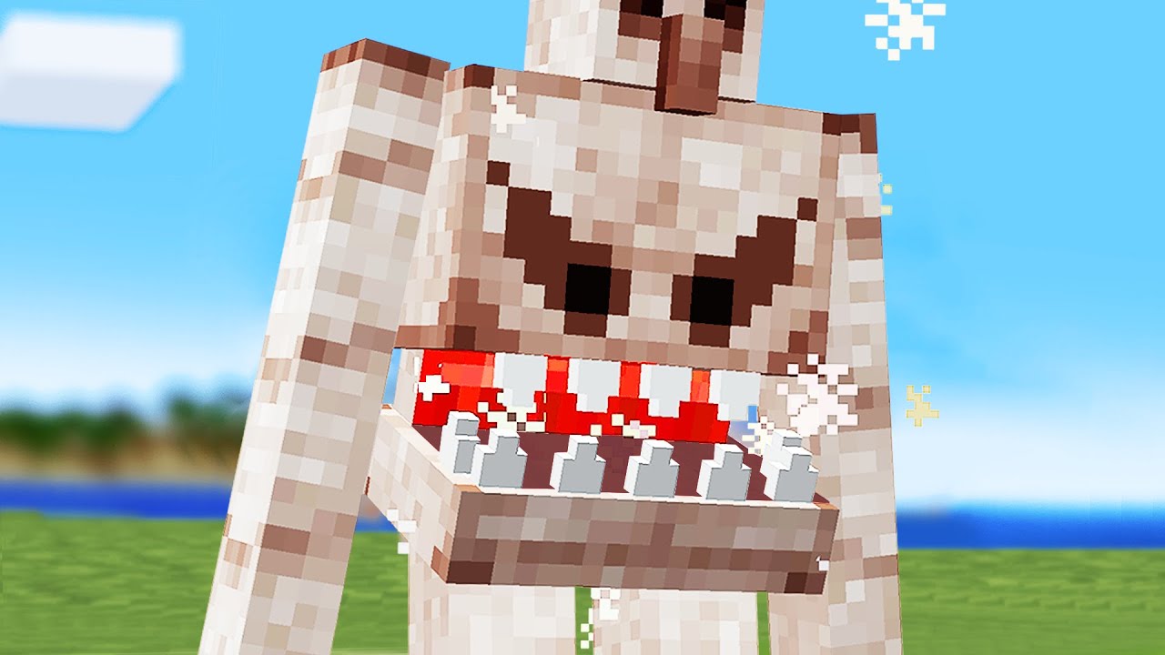 Minecraft mobs if they were SUPER hungry - Minecraft videos