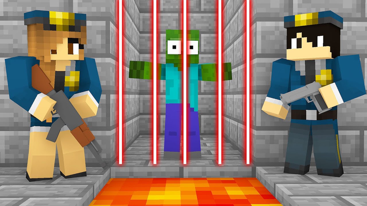 Monster School : EPIC HEROBRINE PRISON ESCAPE CHALLENGE - Minecraft ...