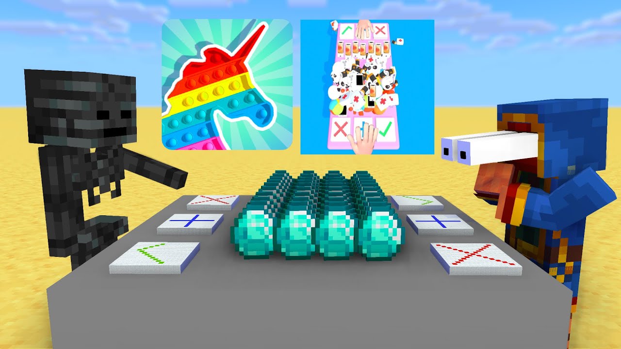 Monster School : Trading Master 3D - Minecraft Animation - Minecraft videos