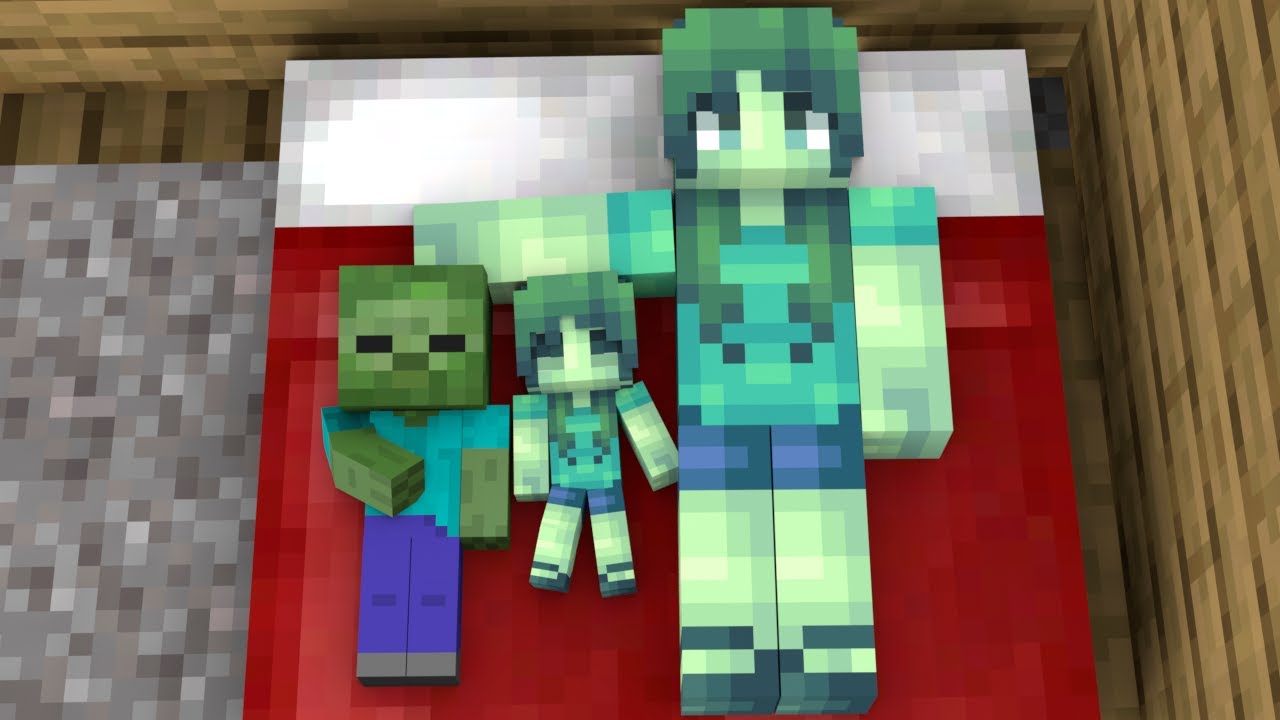 Monster School : Zombie Family Very Sad Life - Minecraft Animation ...
