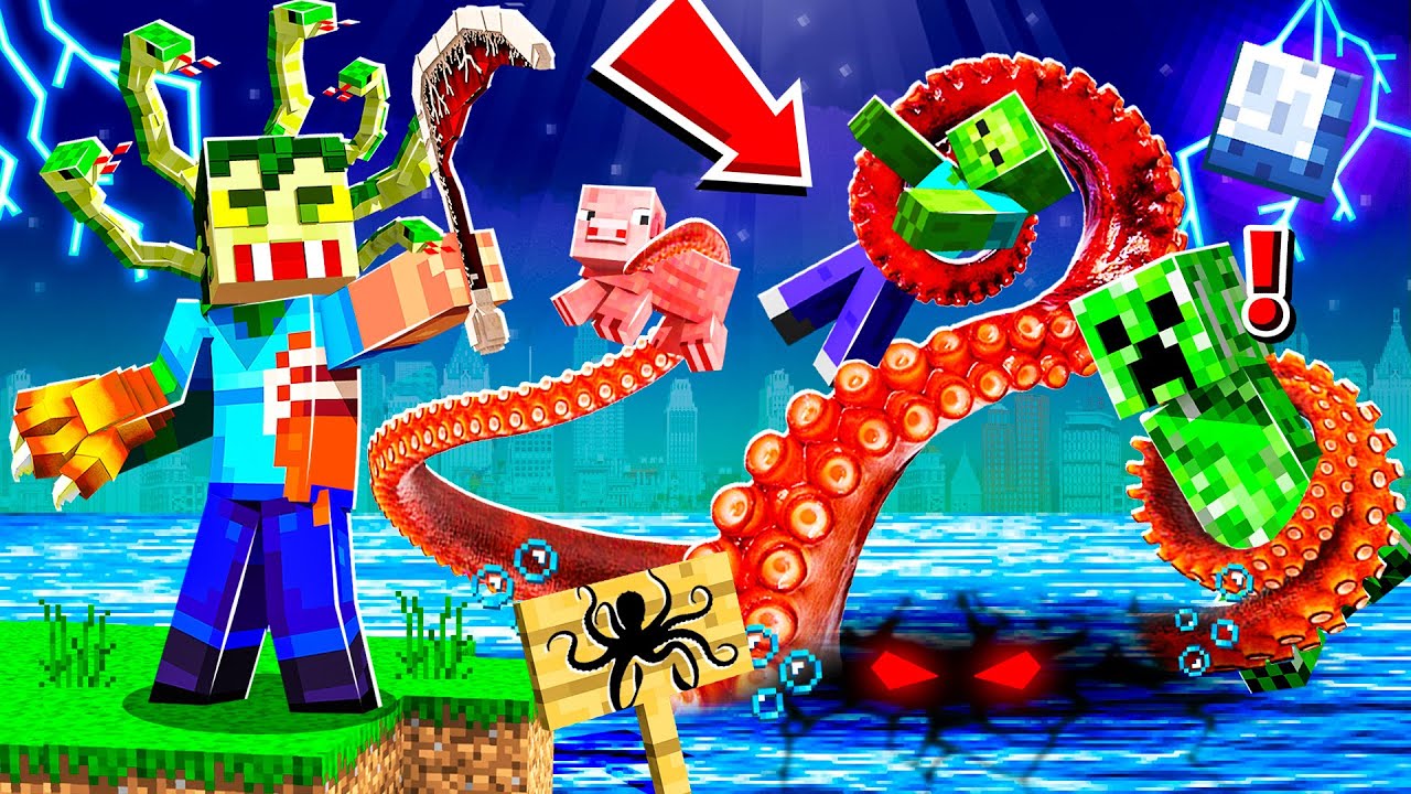 Morphing into ULTIMATE DEMON in MINECRAFT! - Minecraft videos