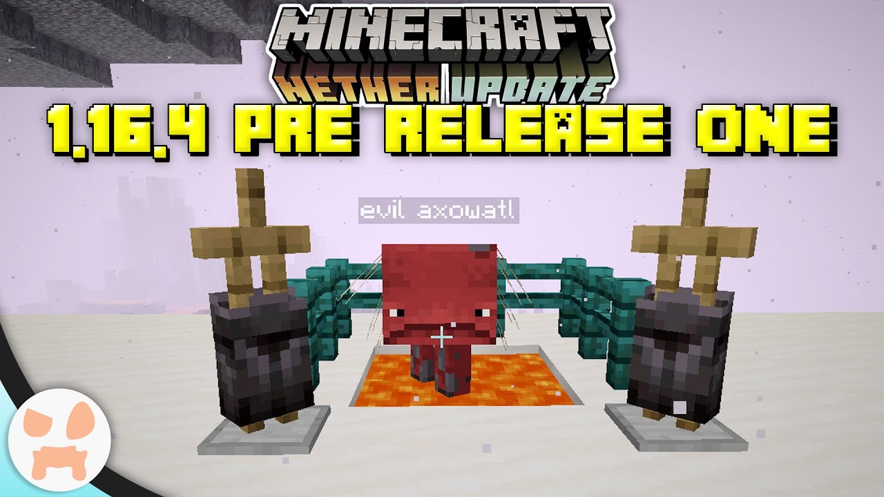 NEW MUTLIPLAYER UI! | Minecraft 1.16.4 Pre Release 1 - Minecraft videos