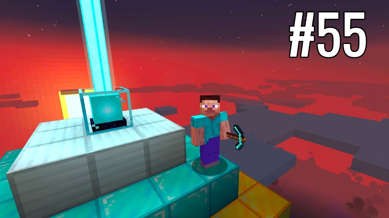Nether Star And Beacon - Minecraft Survival Part 55 - Minecraft videos