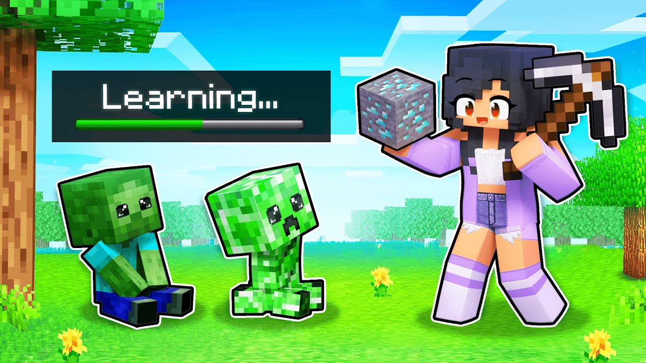 Our Mobs go to MONSTER SCHOOL in Minecraft! - Minecraft videos