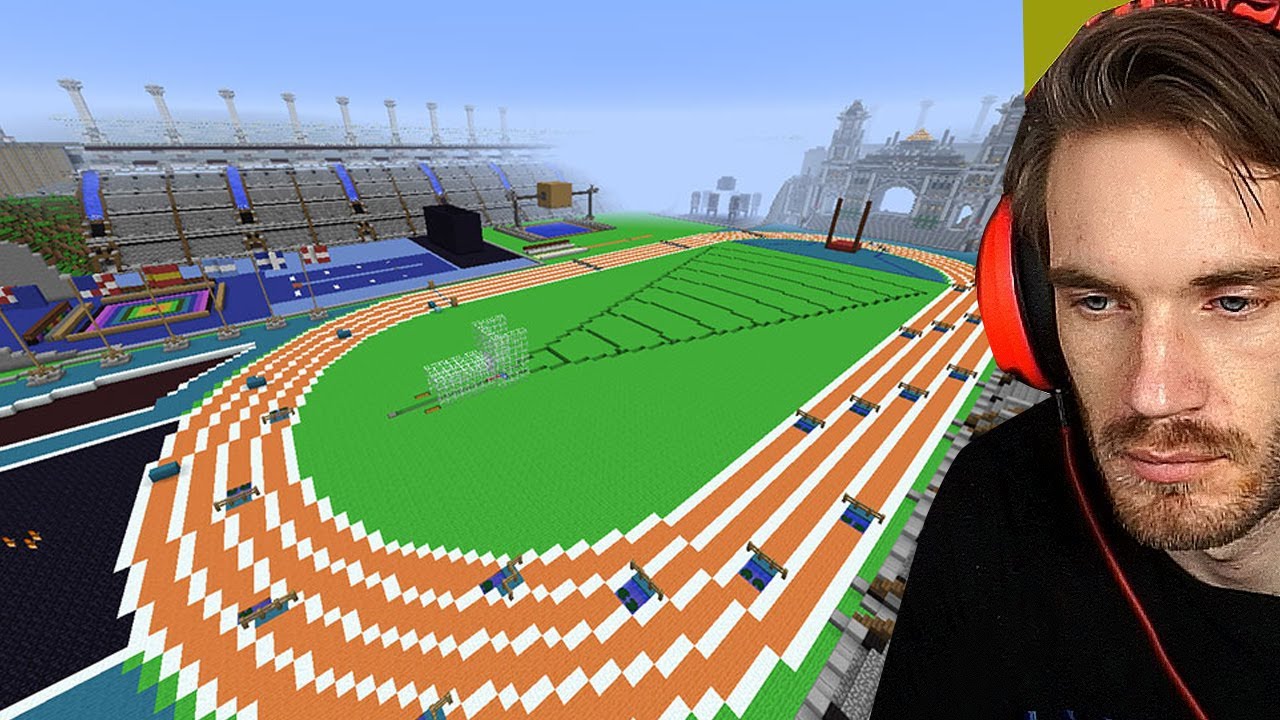 Pewdiepie Minecraft Olympic Games - Minecraft videos