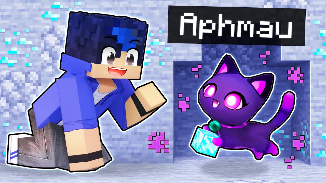 Playing Minecraft as a HELPFUL Ender Kitten! - Minecraft videos
