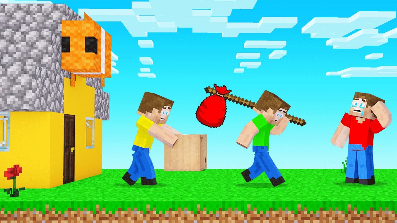 The END Of FISH TOWN In Minecraft... - Minecraft videos