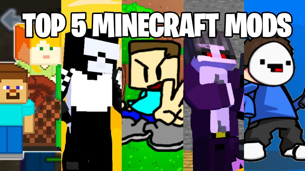 Top 5 Minecraft Mods | Friday Night Funkin' Mods (Showcase) - Minecraft ...