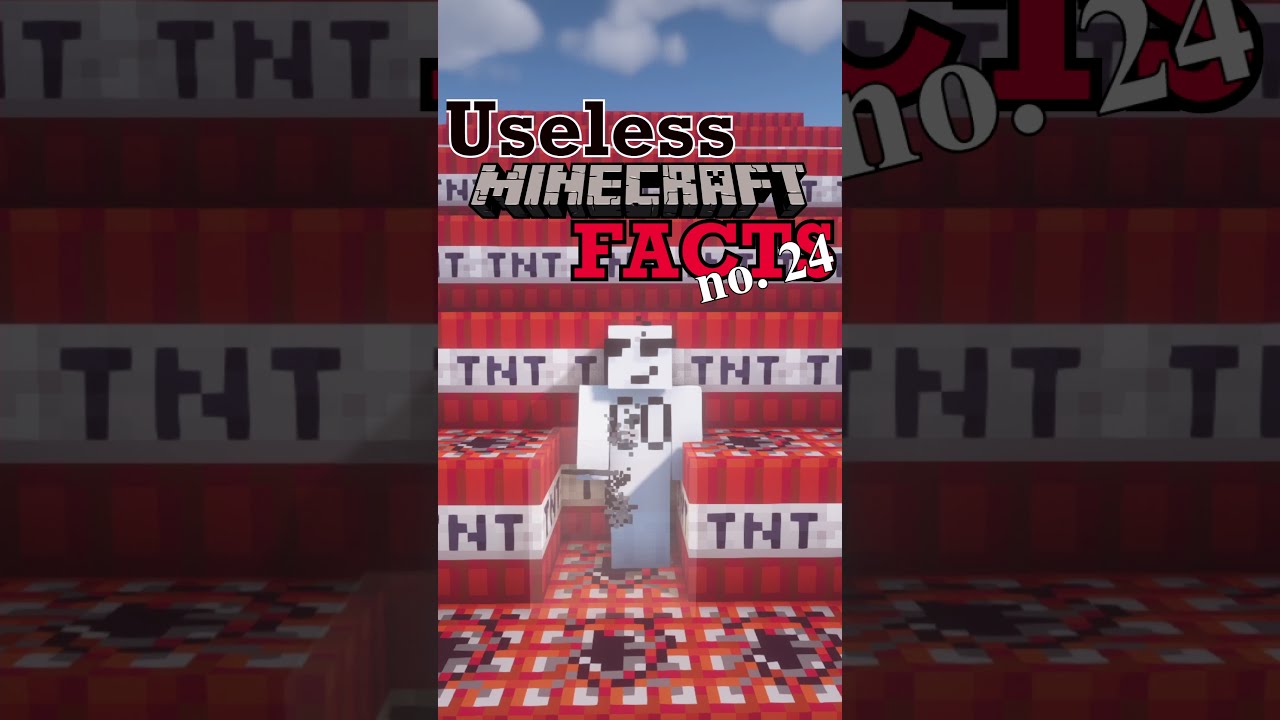 Useless Minecraft Facts (no. 24) - Minecraft videos