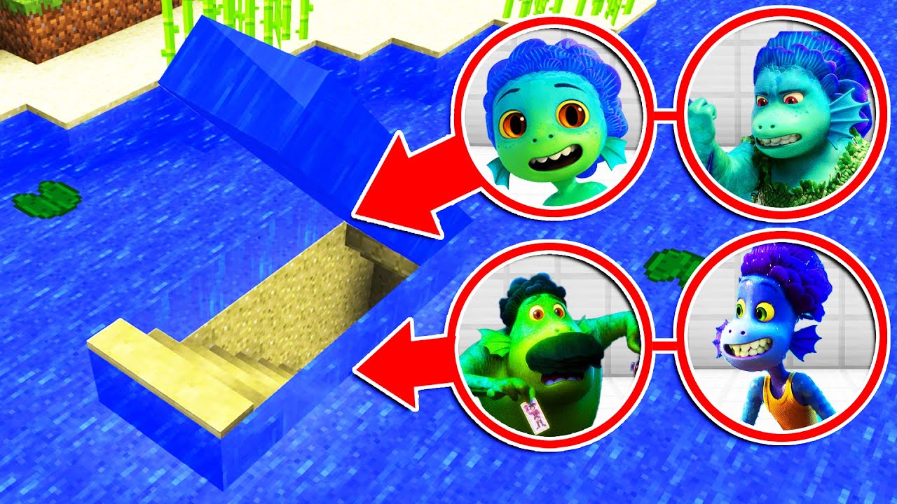 WHATS INSIDE THE LUCA FAMILY UNDERWATER SECRET BASE?Ps3/Xbox360/PS4 ...