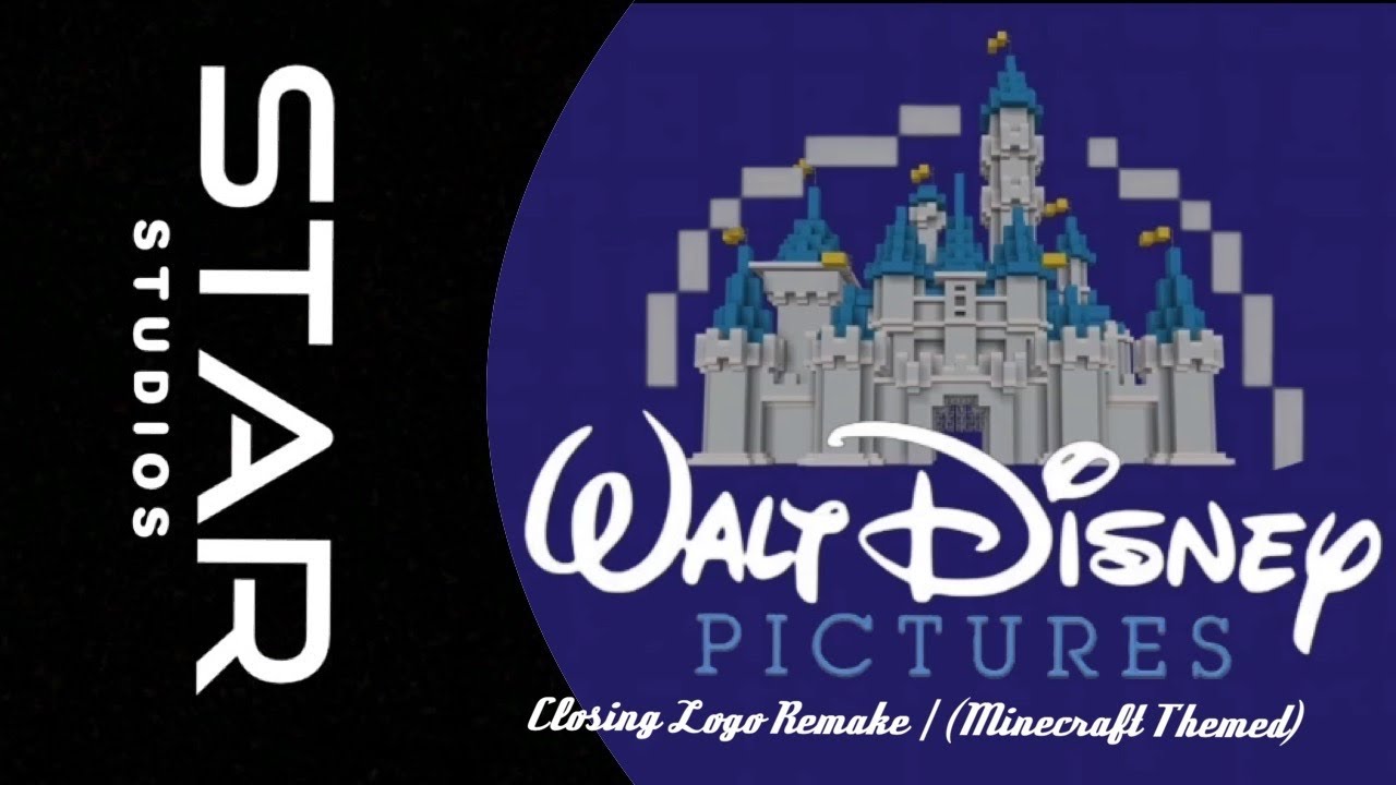 Walt Disney Pictures Closing Logo Remake | (Minecraft Themed ...