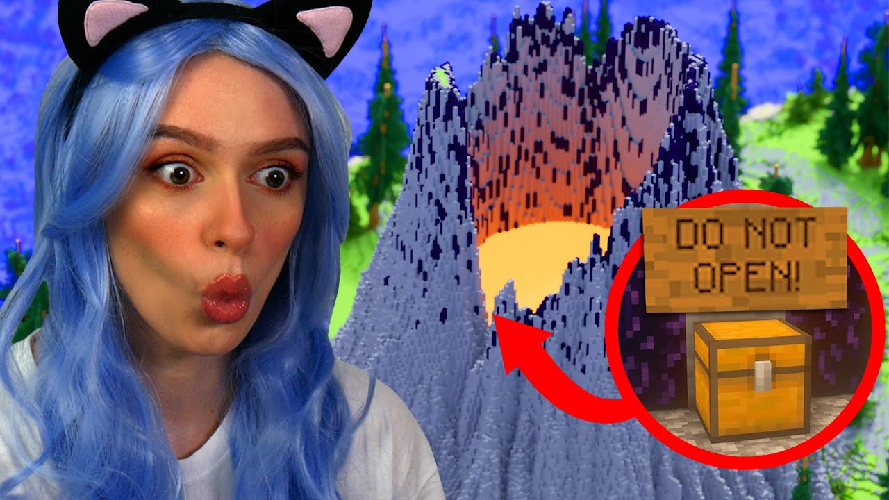 We Explored This HUGE Volcano & Found A SECRET! - Minecraft Survival ...