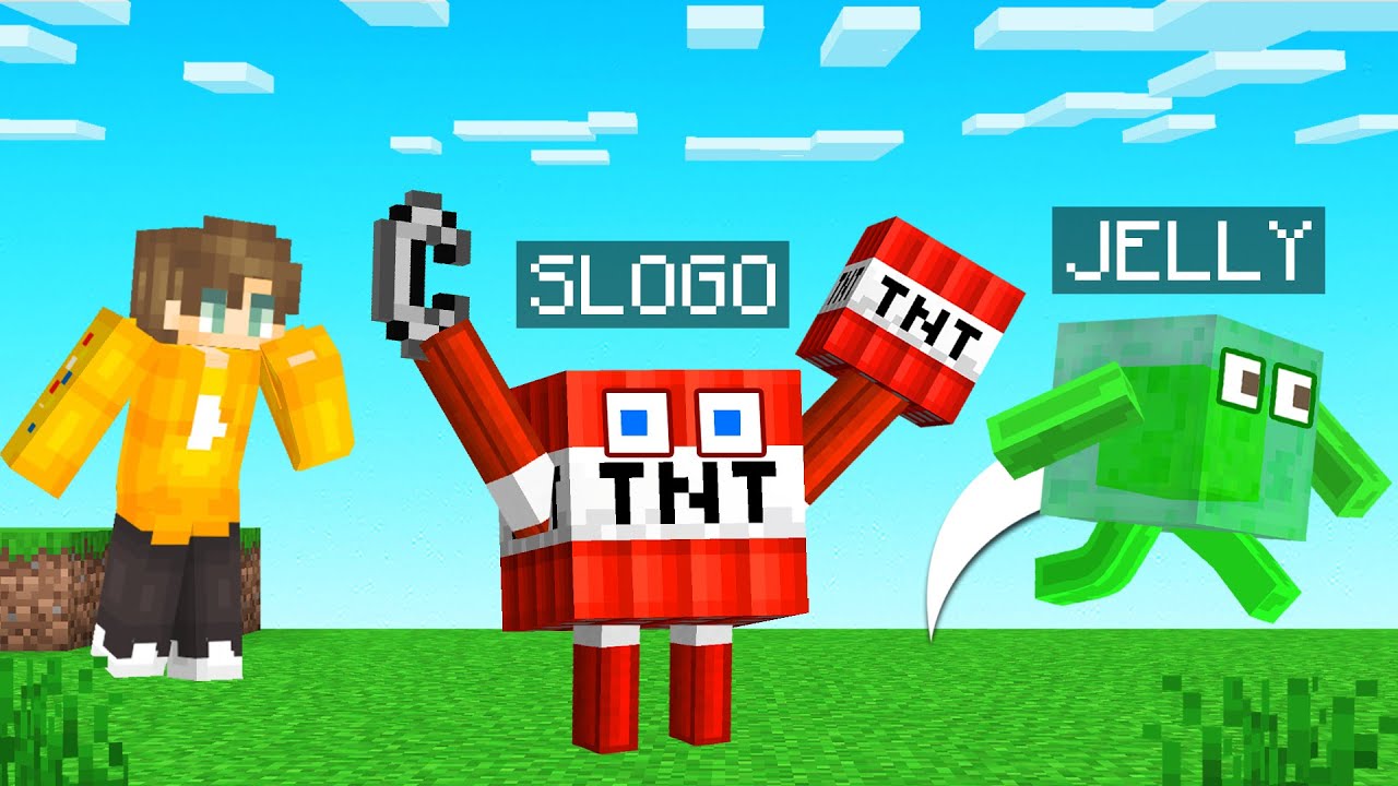 We MORPHED Into BLOCKS In MINECRAFT with Abilities Minecraft Videos