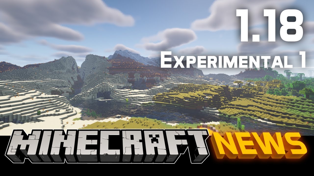 What's New in Minecraft 1.18 Experimental Snapshot 1? - Minecraft videos