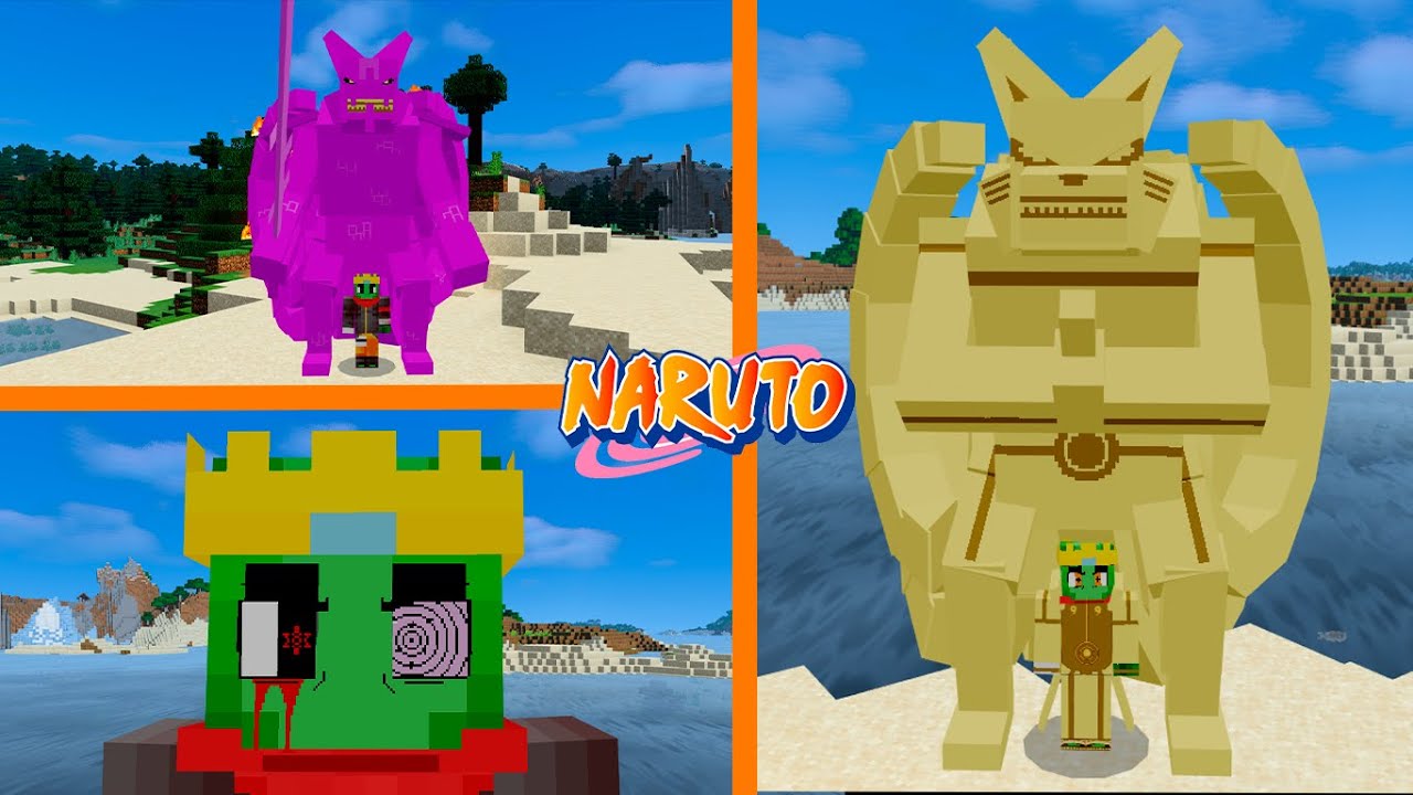 ADDON de NARUTO para MINECRAFT PE (Minecraft Bedrock, PE, Xbox, Windows ...