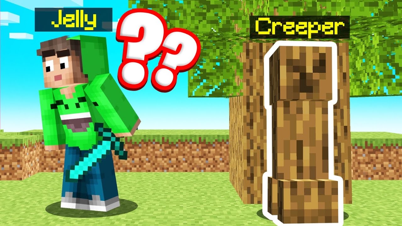 CAMO CREEPER HIDE AND SEEK In MINECRAFT! (Challenge) - Minecraft videos