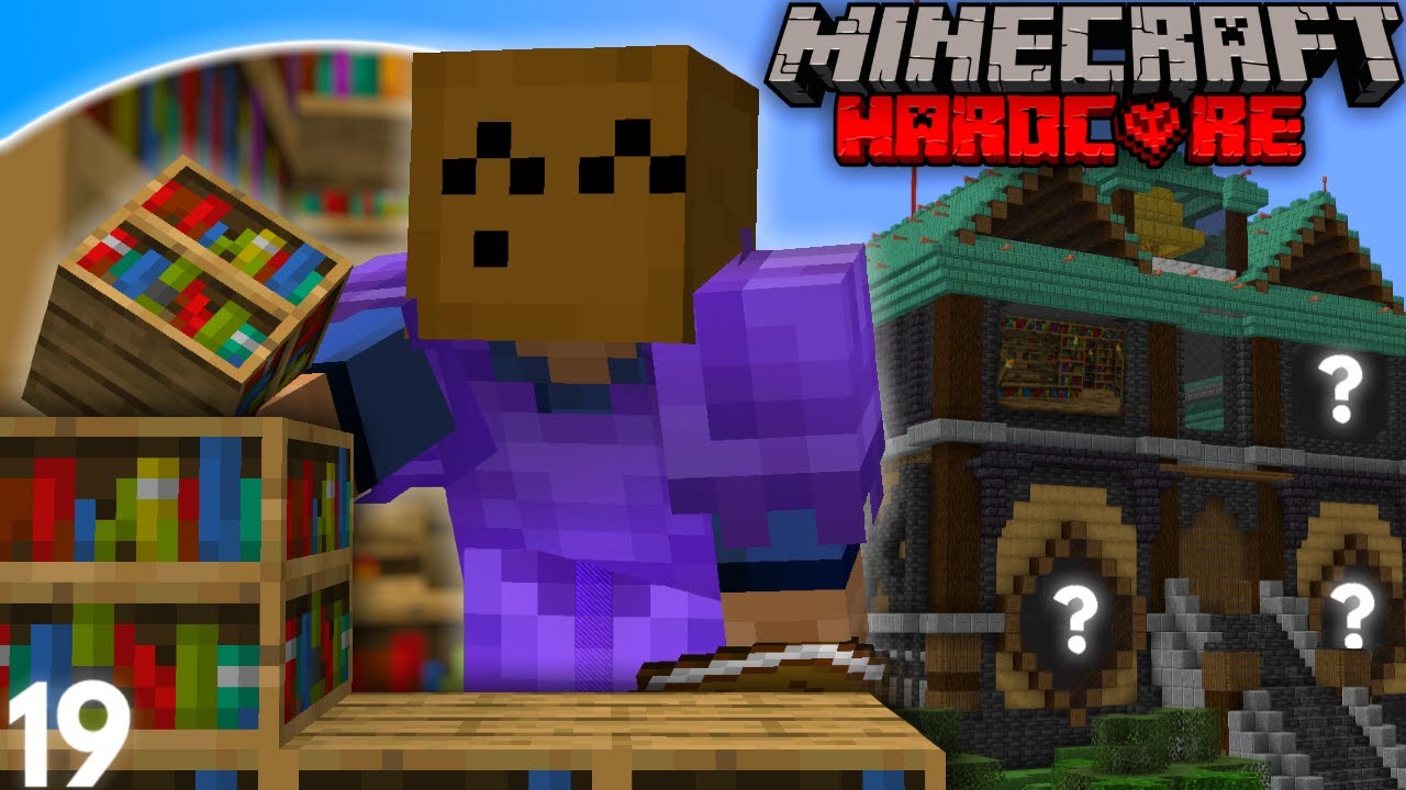 Decorating My Giant MANSION In Minecraft Hardcore... | Episode 19 ...