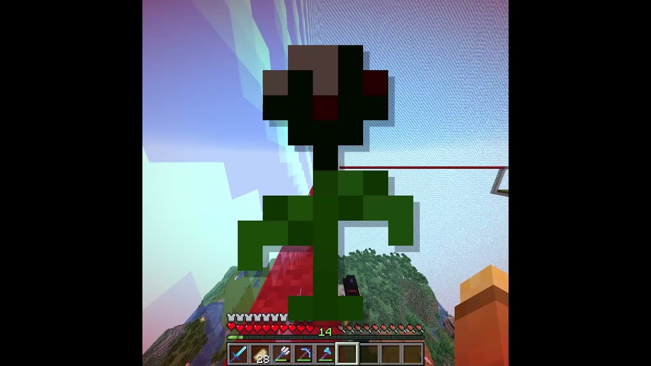 How We Got Wither Roses while in a 100 by 100 Minecraft World ...