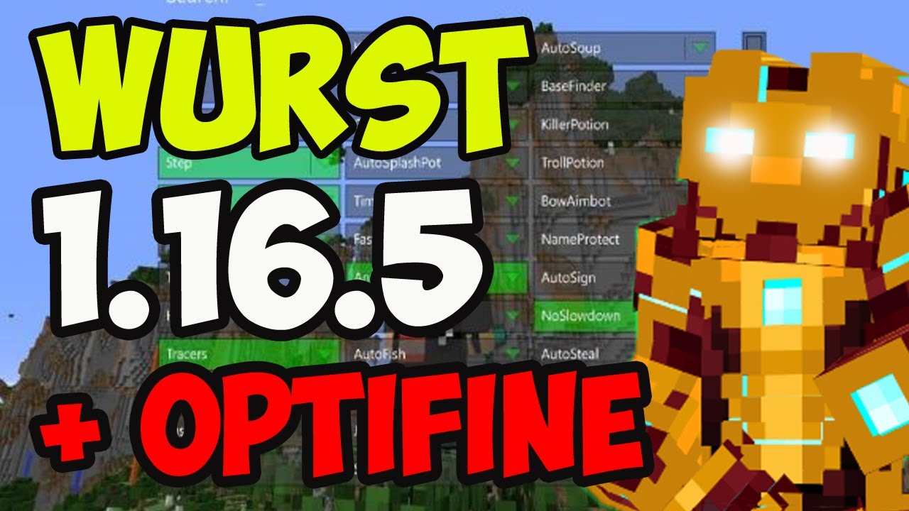 How to get Cheats for Minecraft 1.16.5 - download & install Wurst ...