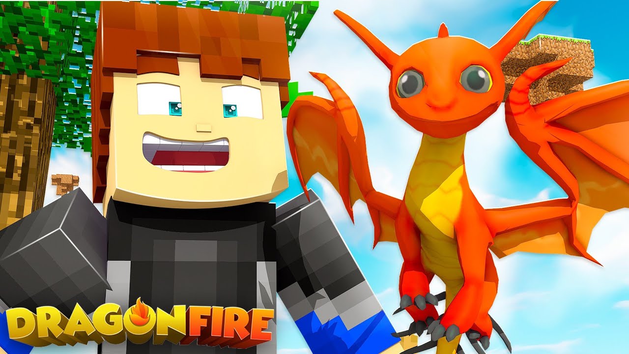 I FINALLY GOT AN ACE DRAGON - Minecraft DRAGONFIRE - Minecraft videos