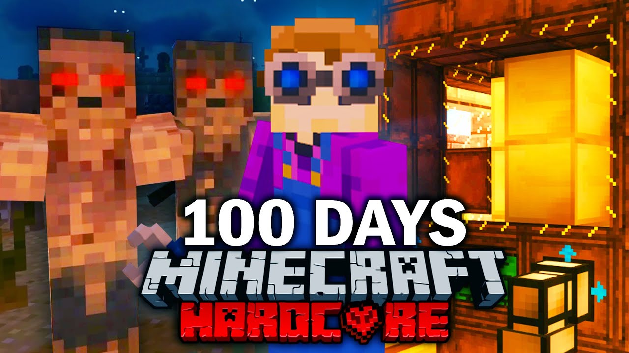 I Survived 100 Days as an Engineer in a Zombie Apocalypse Minecraft... - Minecraft videos