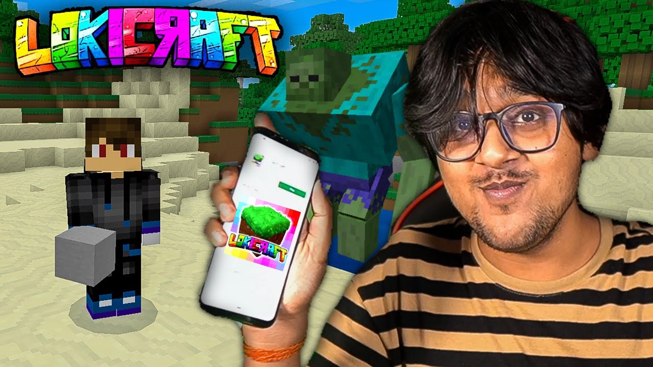 LOKICRAFT is BETTER than MINECRAFT ? - funniest minecraft ripoff ...