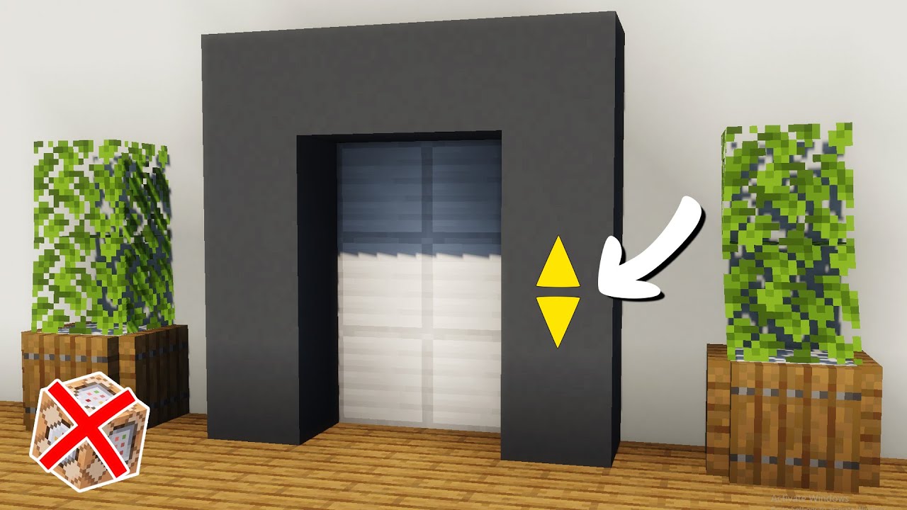 Minecraft Bedrock: How To Build A Working Elevator | Easy #Shorts ...