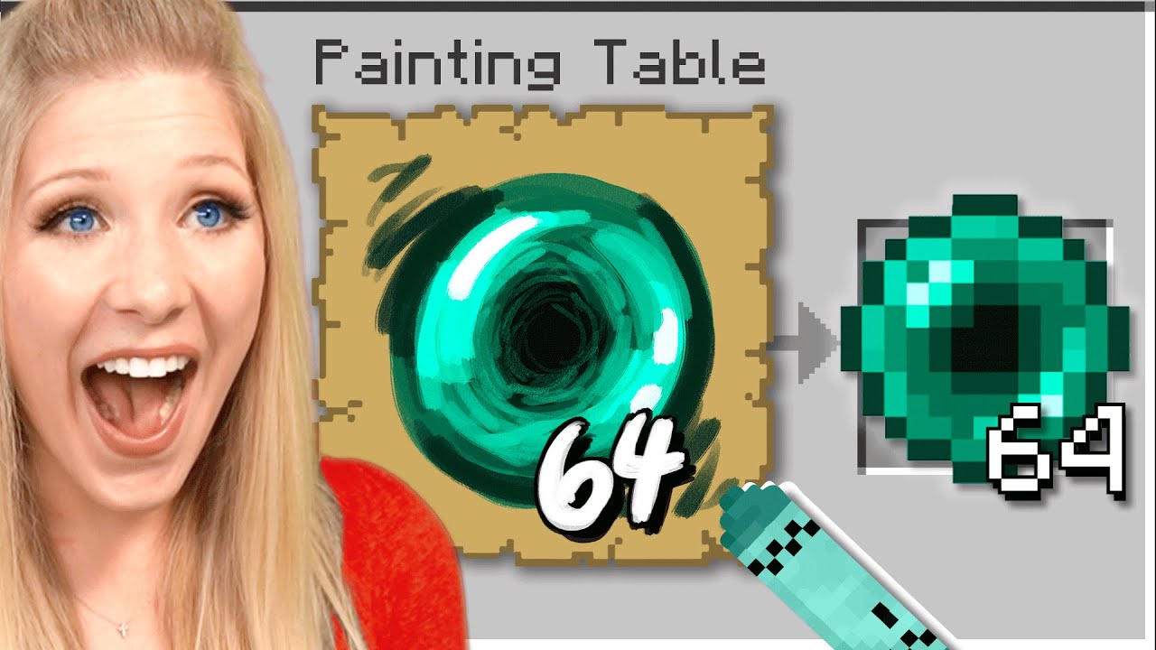 Minecraft But I Get Any Item I Draw... - Minecraft videos