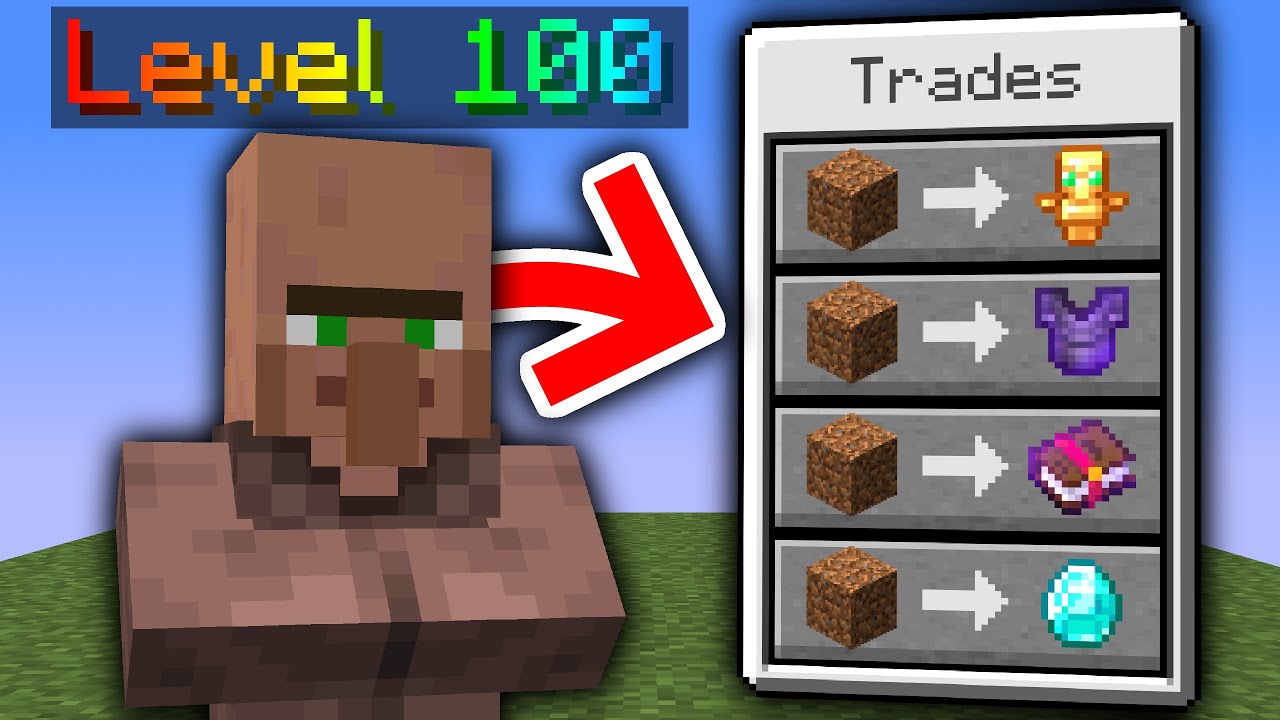 Minecraft, But Villager Upgrades Are Super... - Minecraft videos