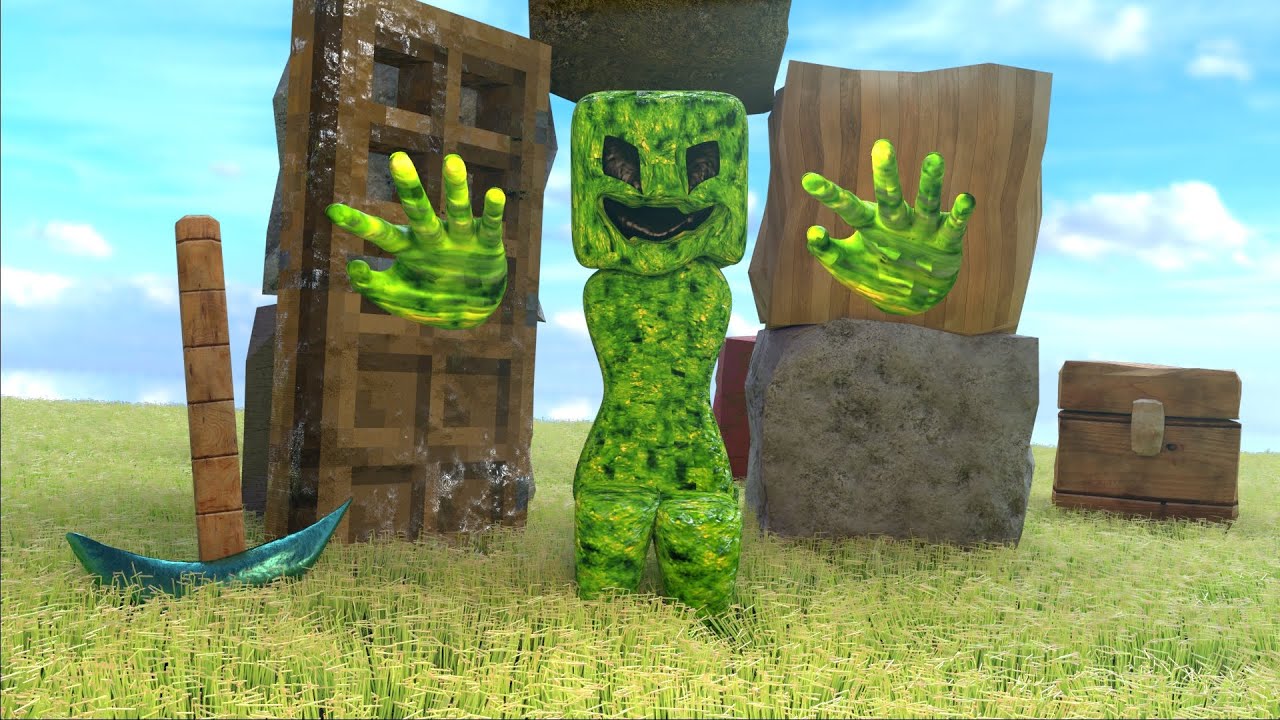 Minecraft Evil Creeper #Shorts - Minecraft videos
