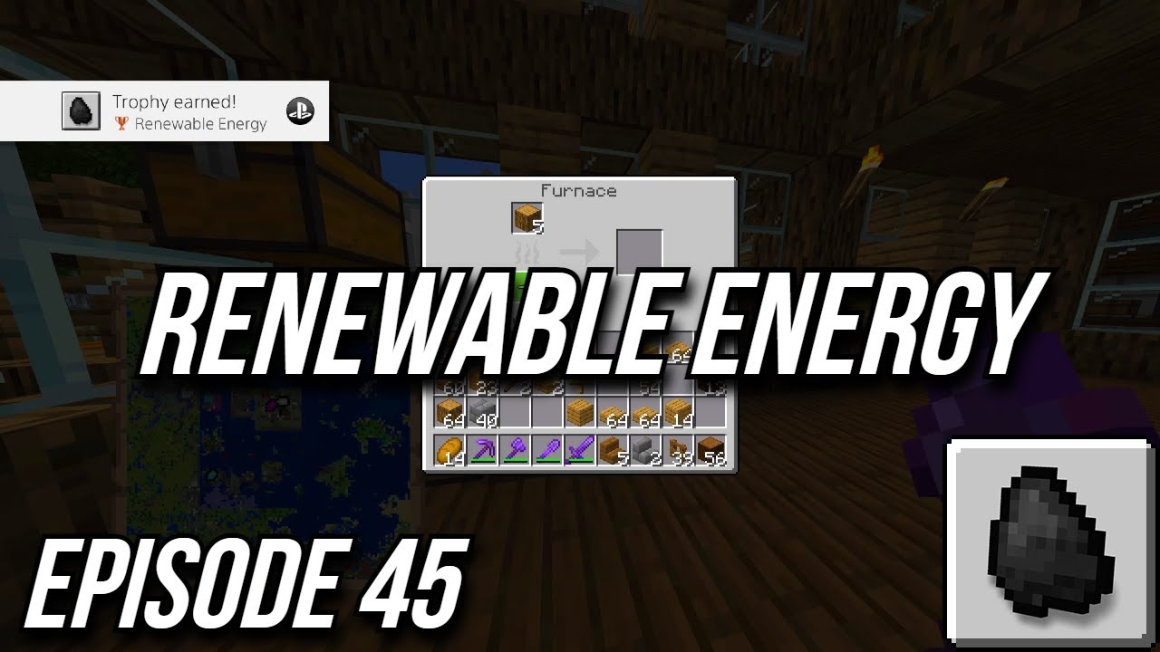 Minecraft Renewable Energy - Achievement Guide! #Shorts - Minecraft videos
