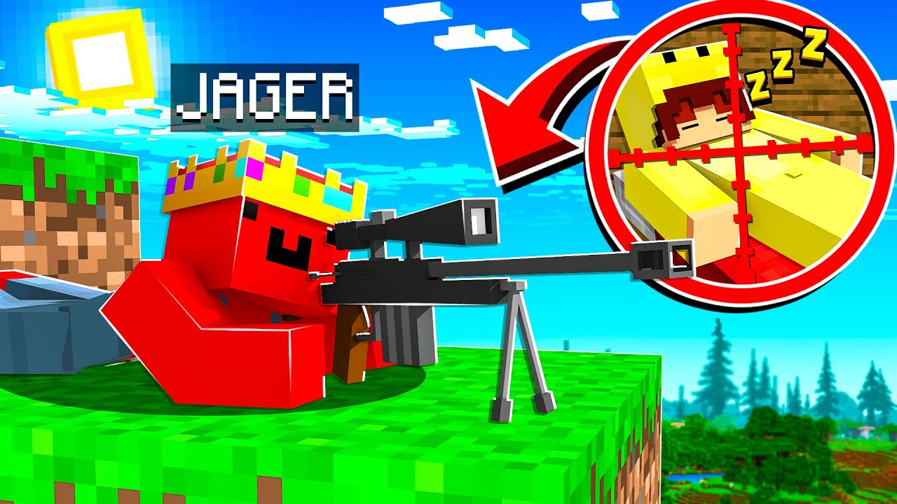 Minecraft SPEEDRUNNER vs. JAGERS Met WAPENS! - Minecraft videos