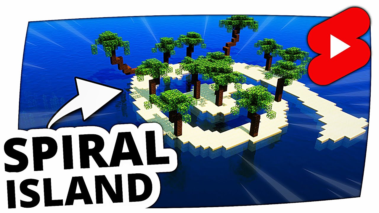 Minecraft Timelapse: Small Spiral Island - Minecraft videos